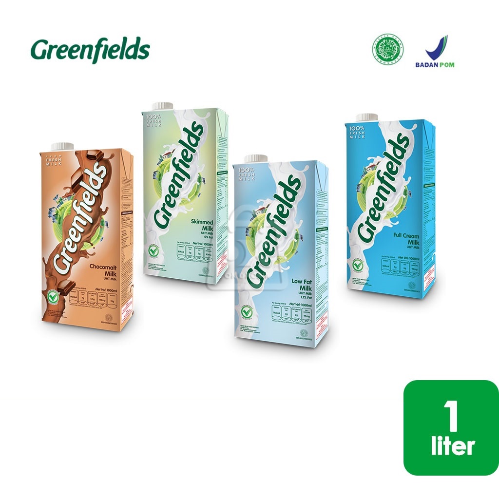 Jual Greenfields fresh milk 950 ml All Varian | Shopee Indonesia