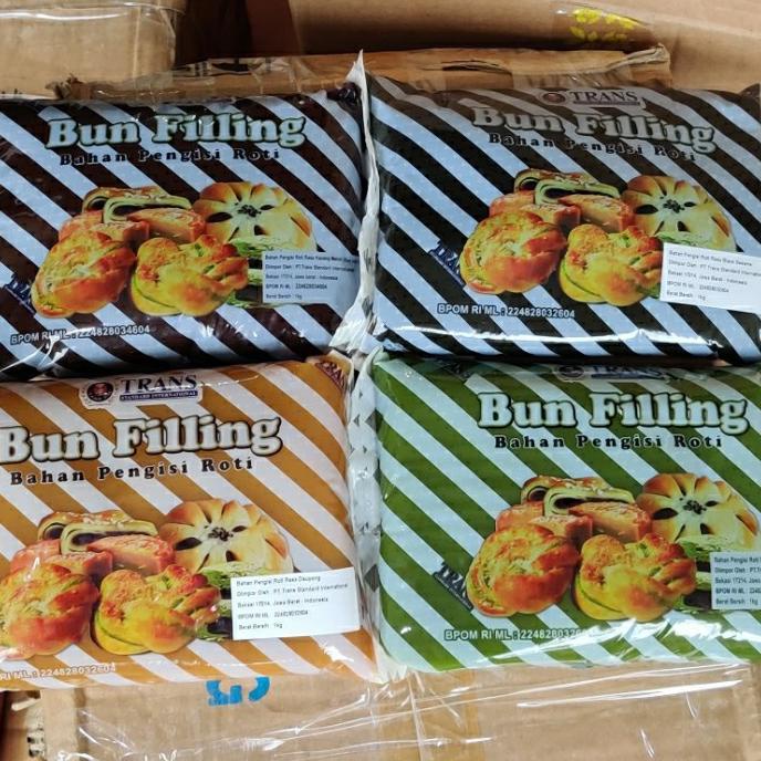 Jual Trans Bun Filling Pandan / Red Bean / Dauyong / Black Sesame 1kg ...