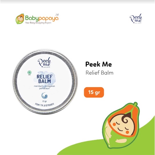 Jual PEEK ME Relief Balm 15gr | Shopee Indonesia