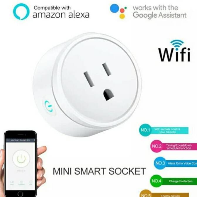 Jual Wifi Smart Plug Nirkabel Colokan Listrik Pintar Wireless Like ...