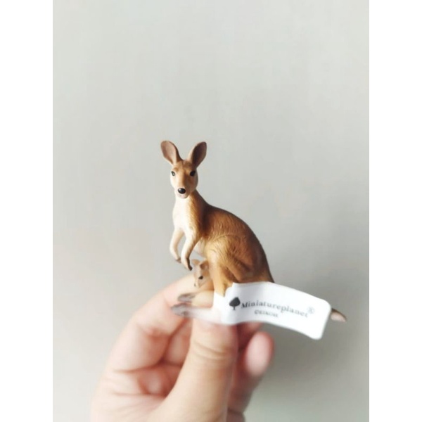 Jual Figure Miniature Animal Hewan - Kangaroo (Kanguru) | Shopee Indonesia