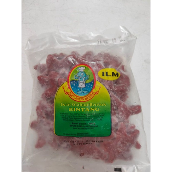 Jual ILM Olahan Ikan Bakso Ikan Sukoi/Tempura/Bentuk Bintang 500gr ...