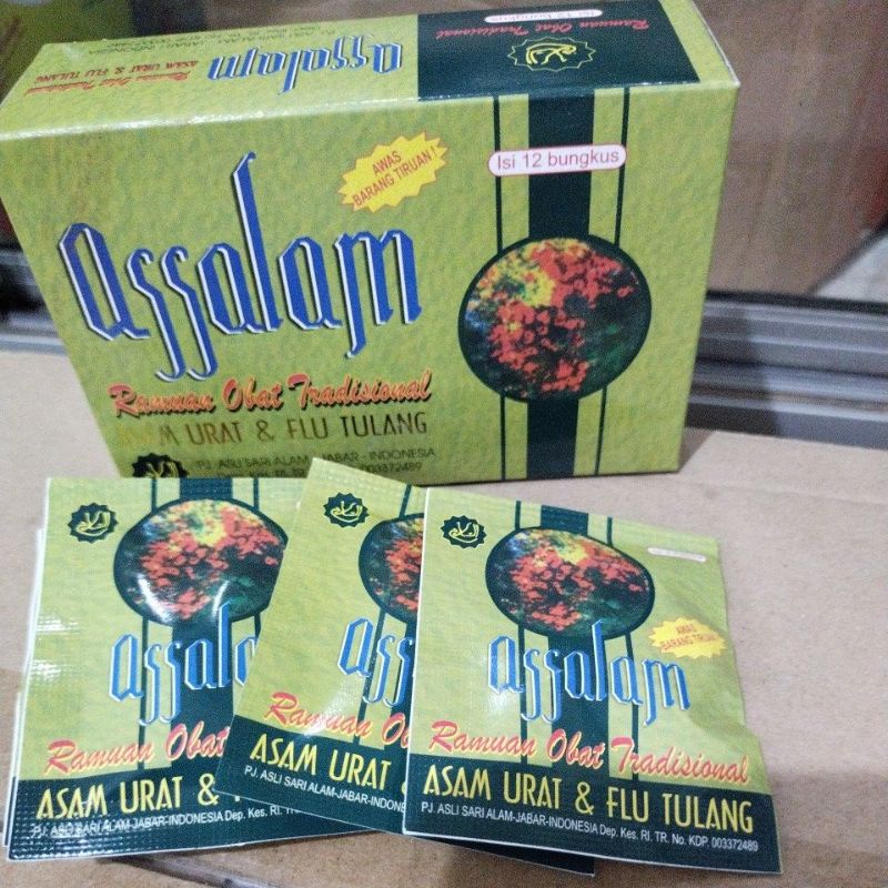Jual Obat Assalam/ Obat Flu Tulang dan Nyeri Sendi/ Obat Asalam ...