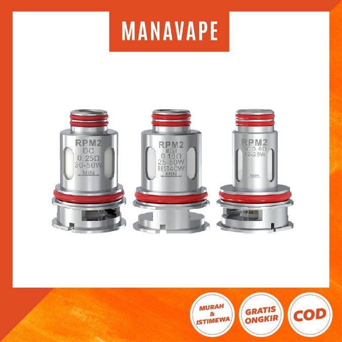 Jual COIL SMOK RPM 2 AUTHENTIC | Shopee Indonesia
