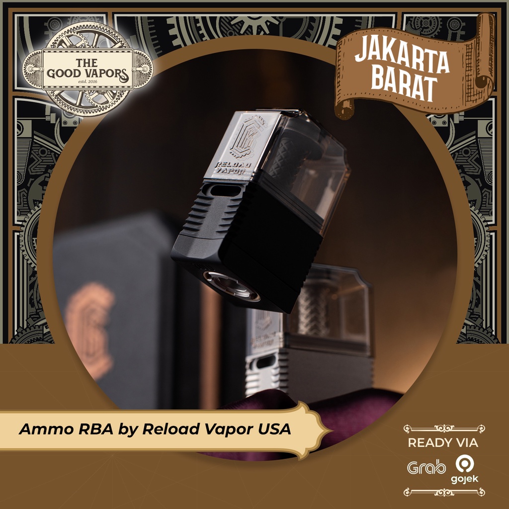 Jual Reload AMMO RBA Authentic by Reload Vapor USA | Shopee Indonesia