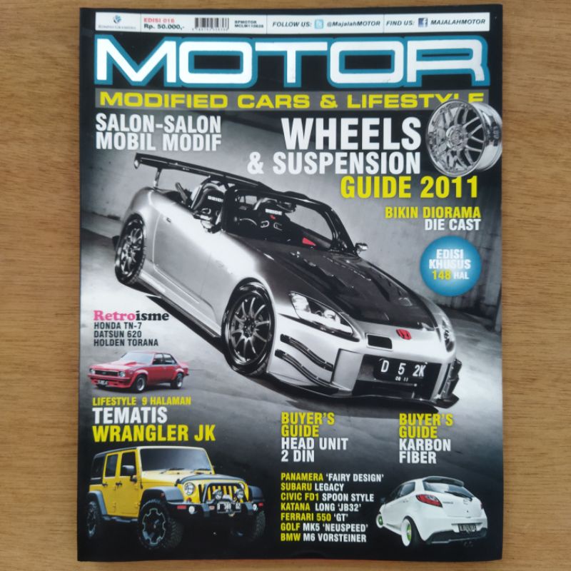 Jual Majalah MOTOR Modifikasi Mobil Edisi 016 Juni 2011 | Shopee Indonesia