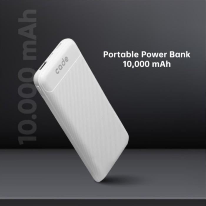 Jual CADE Powerbank 10000 mAh Dual Input Port Type C & Micro USB Origin ...