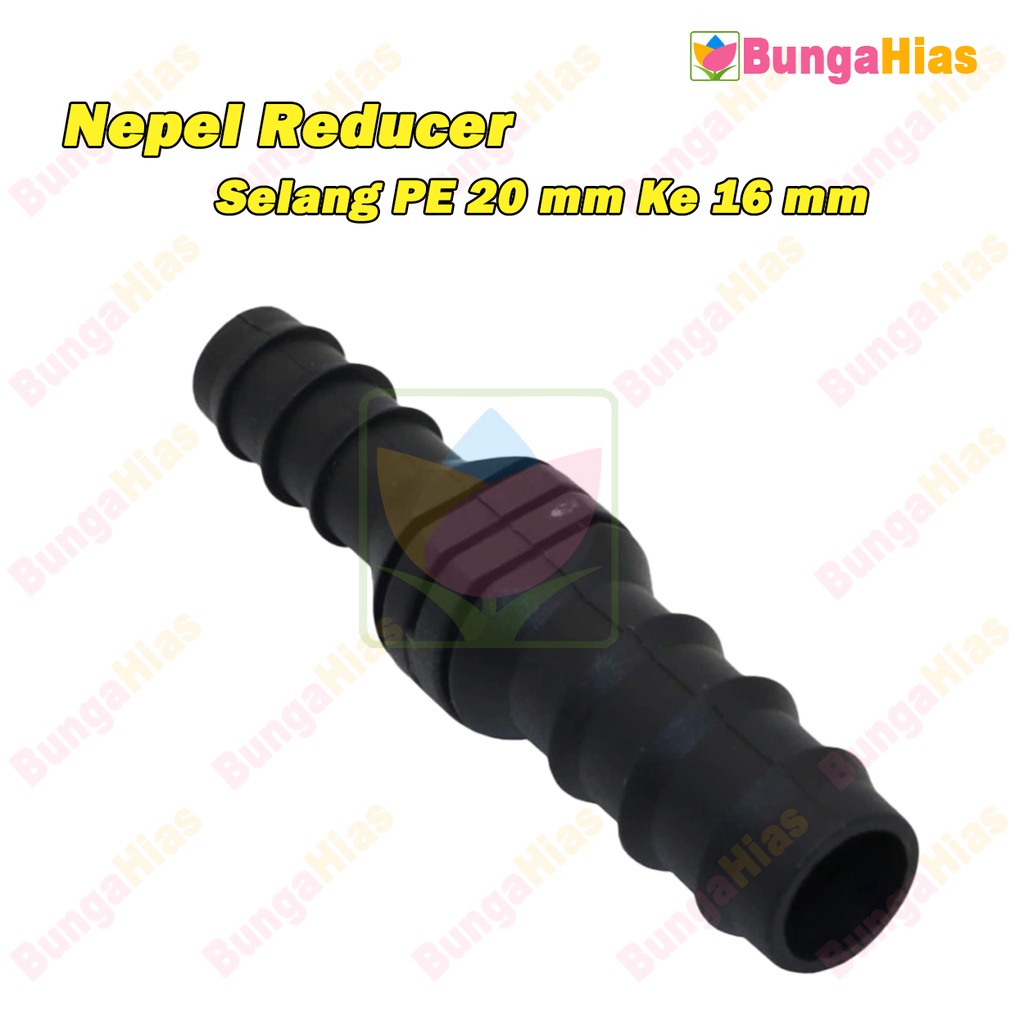 Jual Nepel Reducer Selang PE 20 mm ke 16 mm Sambungan Selang Irigasi ...