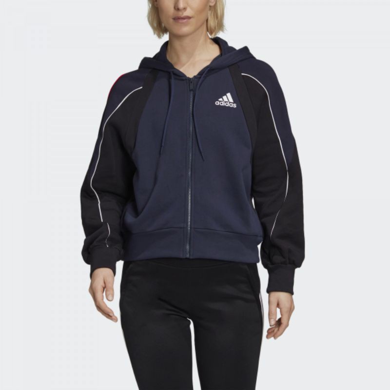 Jual Jaket Hoodie Adidas Fullzip Colorblock W AAC Hoodie FS2456 ...