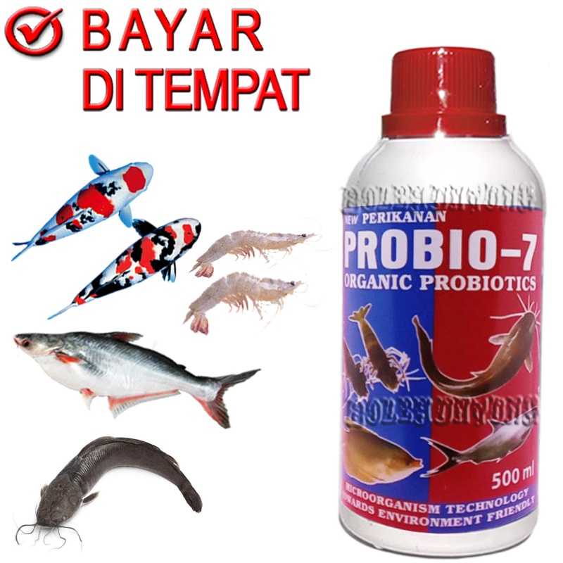 Jual PROBIO 7 ORGANIC PROBIOTICS VITAMIN IKAN LELE NILA MAS GURAME PATIN | Shopee Indonesia