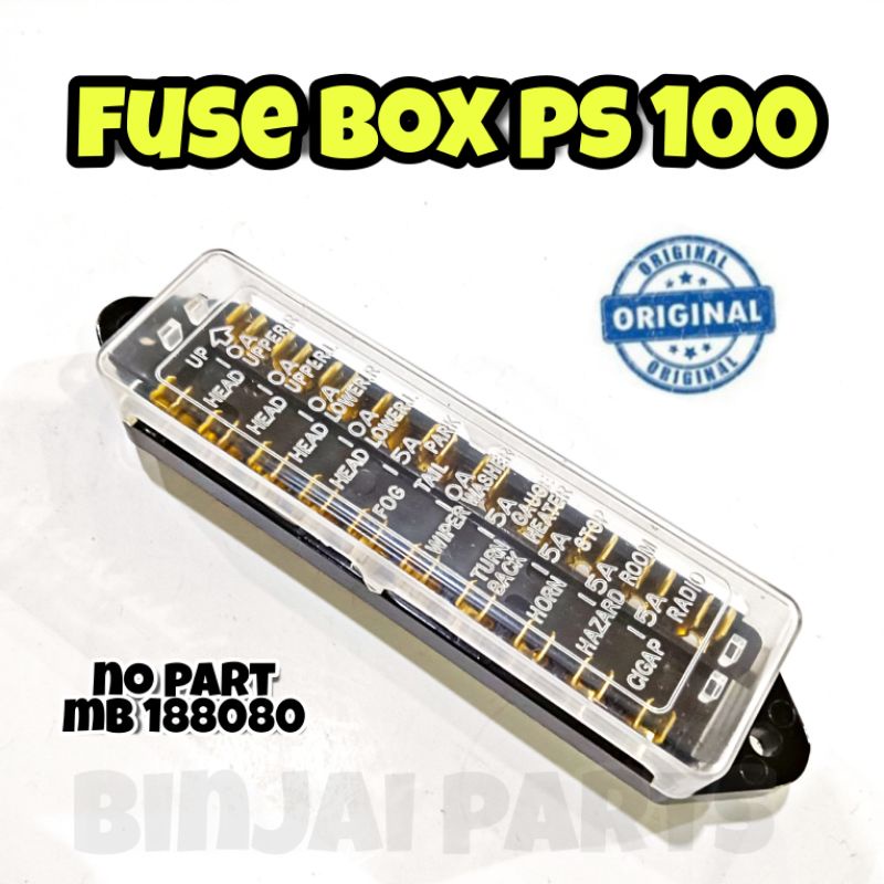 Jual FUSE BOX/RUMAH SEKRING MITSUBISHI PS 100/PS 120 LAMA | Shopee ...