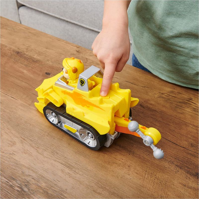 Jual Paw patrol rescue knight rubble deluxe vehicle transforming ...