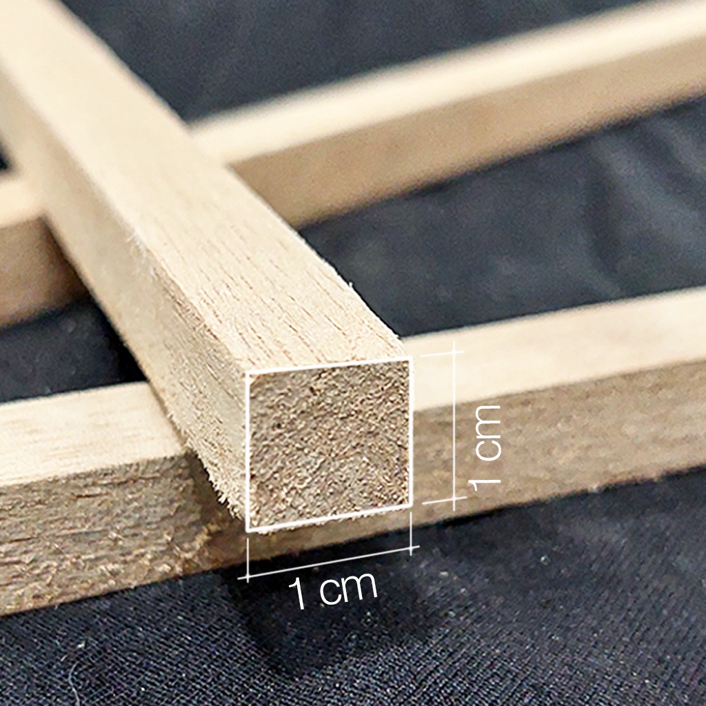 Jual Stick Kayu / List Kayu / Kayu Kecil 1 cm x 1cm | Shopee Indonesia