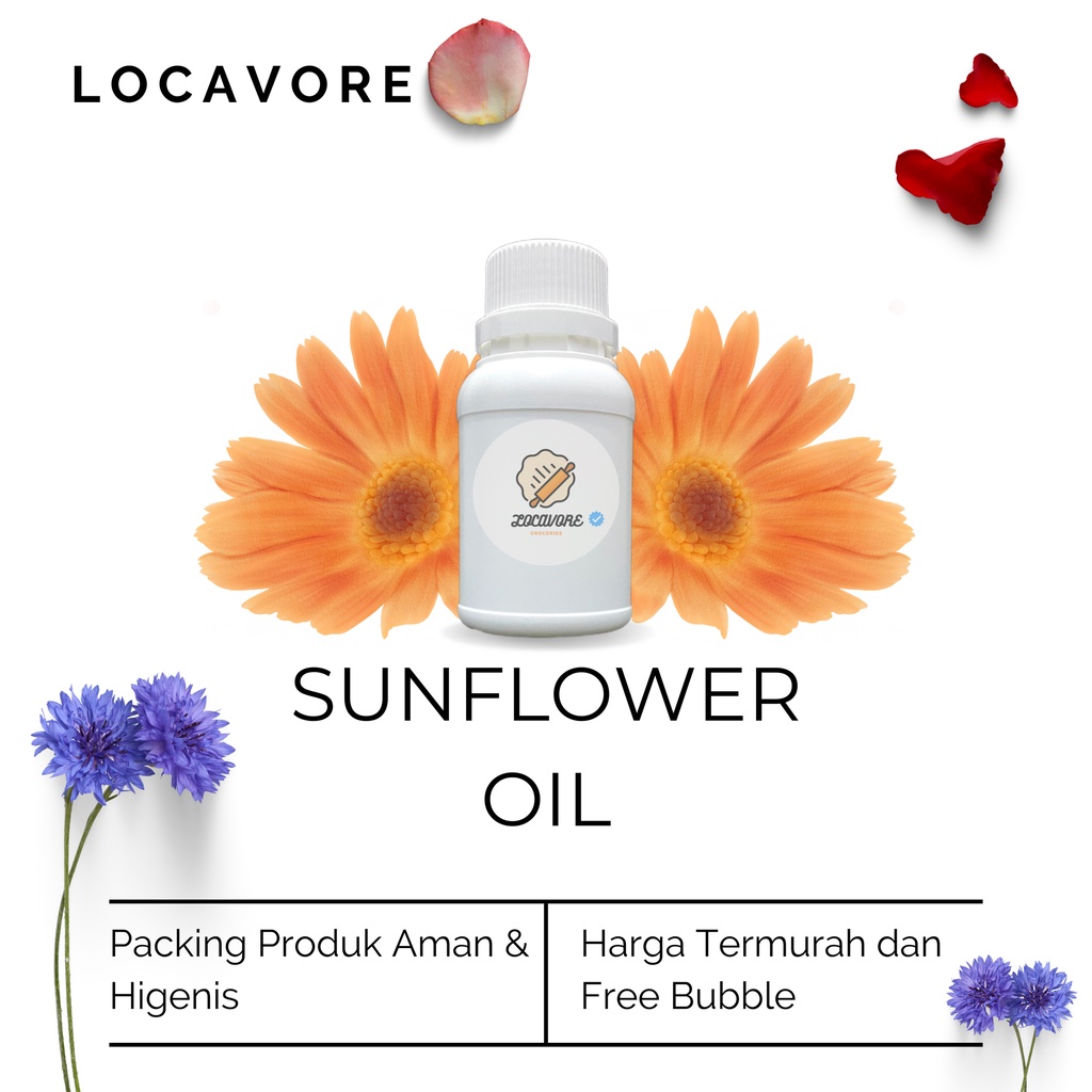 Jual Sunflower Oil / Minyak Biji Bunga Matahari 100 ML | Shopee Indonesia