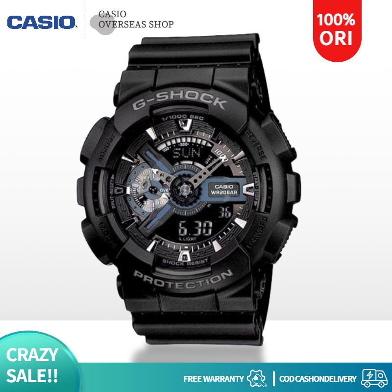 Jual jam casio original pria/casio pria/g shock/jamtangan pria/casio ...