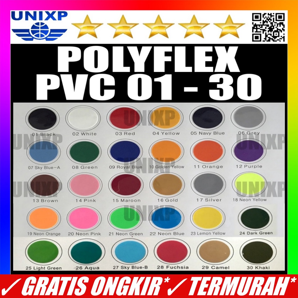 Jual Polyflex Korea PVC Premium - Bahan Sablon Setrika Custom untuk ...