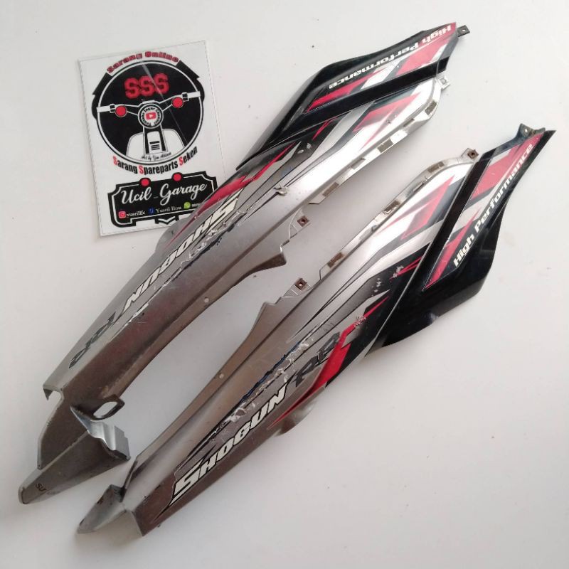 Jual COVER BODI BELAKANG SHOGUN 125 RR FL SP ROBOT BODY BELAKANG SHOGUN ...