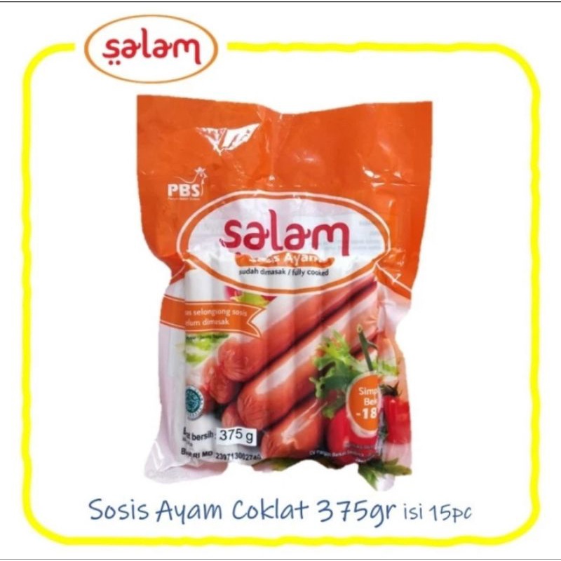 Jual Salam Sosis Ayam 375Gr | Shopee Indonesia