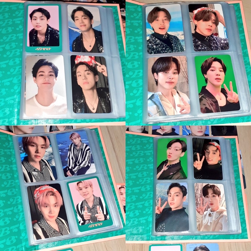 Jual [1 SET SHARING GOODS] ] BTS Official Photocard set V/Taehyung, Jungkook, Jin, Jimin, Suga ...