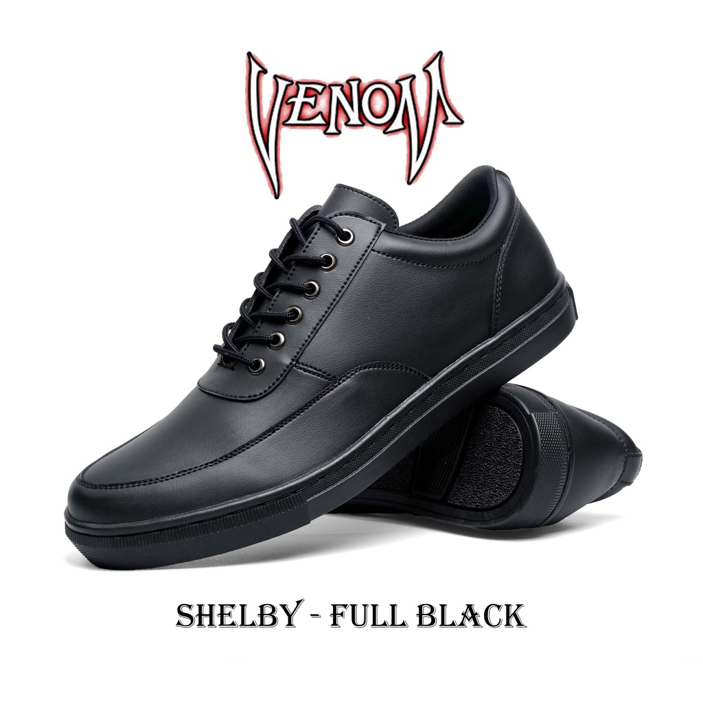Jual VENOM ALPHA FULL BLACK - Sepatu Big Size 45 46 47 48 49 50 ...