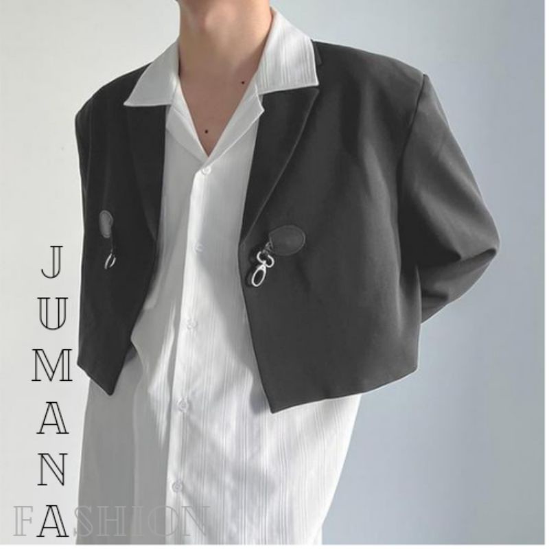 Jual CROPPED BLAZER PRIA | BLAZER PRIA SETENGAH BADAN | BLAZER PRIA ...