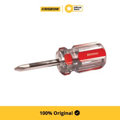 Jual Krisbow Screwdriver Obeng Plus Crystal 6X38 mm | Shopee Indonesia