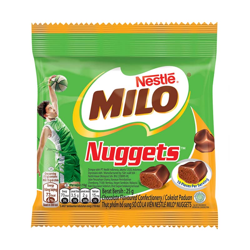 Jual Milo Nuggets Chocolate 25g | Shopee Indonesia
