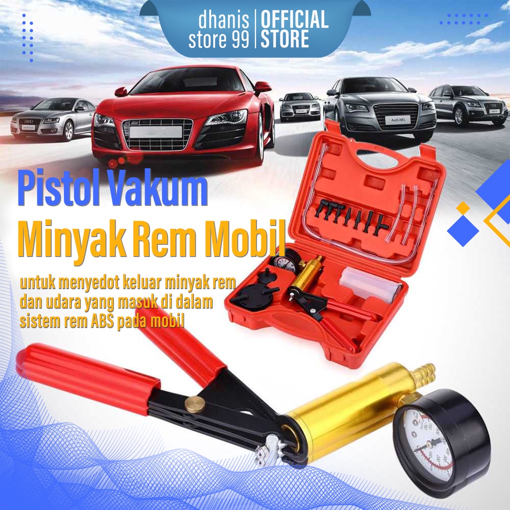 Jual Vacuum Pistol Brake Bleeder Kit Bleeding Rem ABS Mobil Alat ...