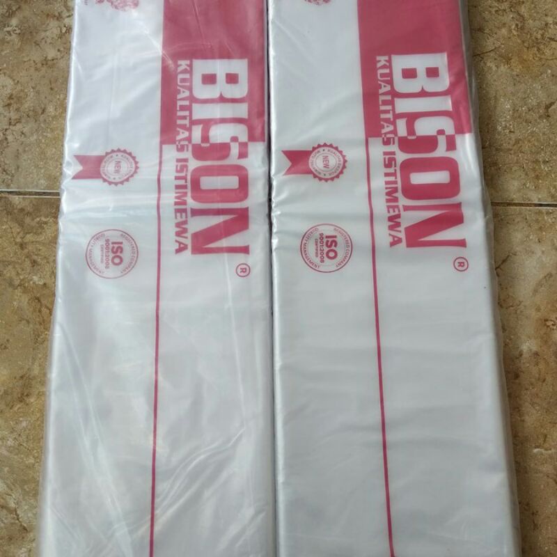 Jual Plastik PE / Plastik Bison Ukuran Besar 40 x 60 | Shopee Indonesia