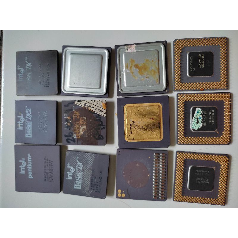 Jual Prosessor P MMX 486 IBM Pentium 1 Amd k6 dll super jadul | Shopee ...