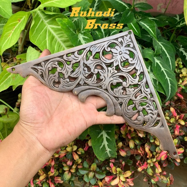 Jual Siku pintu ukir kuningan antik / Sudut siku ukir pintu pagar ...