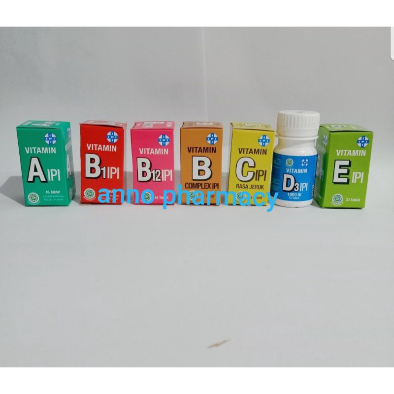 Jual Vitamin A B C IPI isi 45 | Shopee Indonesia