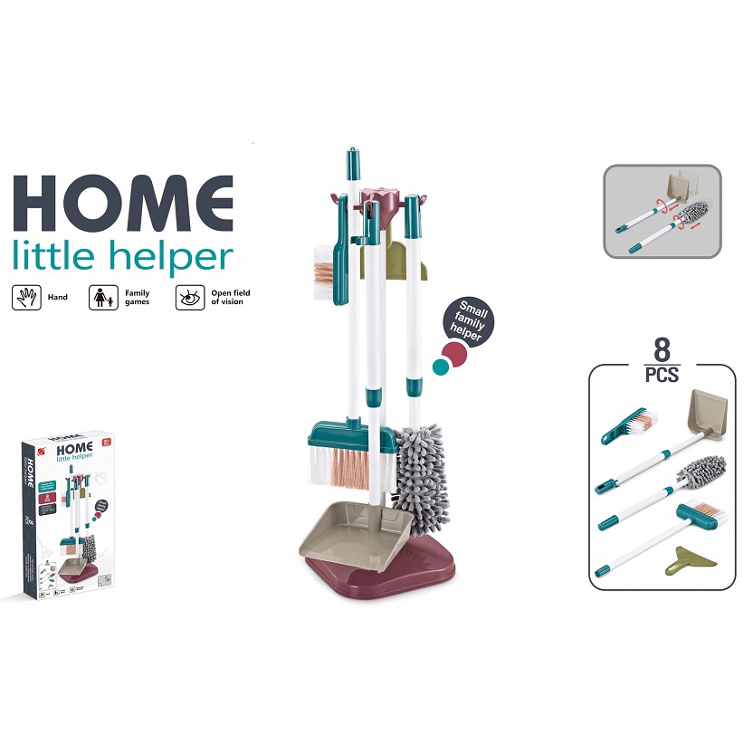 Jual Mainan Anak Peran Rumah Tangga Kebersihan Little Helper Cleaning ...