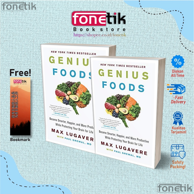 Jual Genius Foods Become Smarter Happier And More Productive While