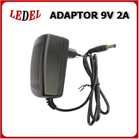 Jual Adaptor 9V 2A Swithing Power Adaptor Power Supply LED 9V 2A ...
