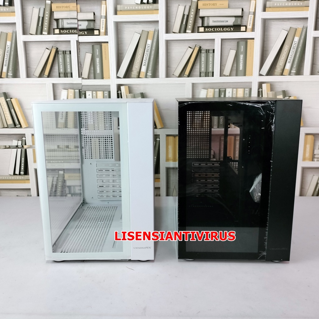 Jual Casing Venom RX VenomRX Daemon Full Diamond Temper Glass ATX MATX ...