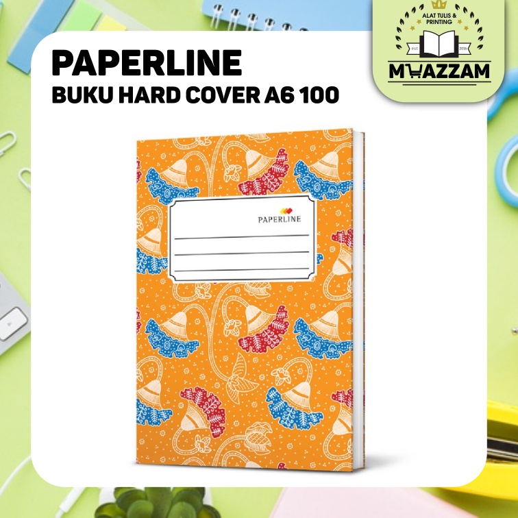Jual Paperline Buku Hard Cover 100 A6 Kecil | Shopee Indonesia