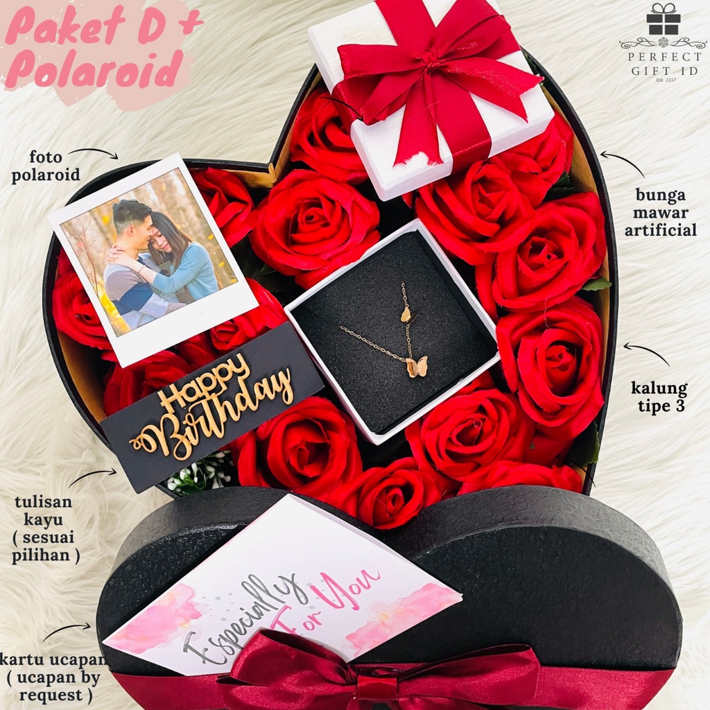 Jual Kado Ulang Tahun Kado Anniversary Hadiah Ulang Tahun Hadiah Anniversary Box Love Bunga Box ...