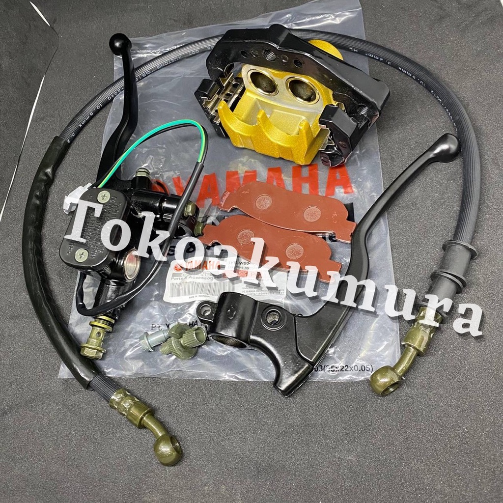 Jual master rem atas sepaket fizr plus kaliper poswan plus baut setelan ...