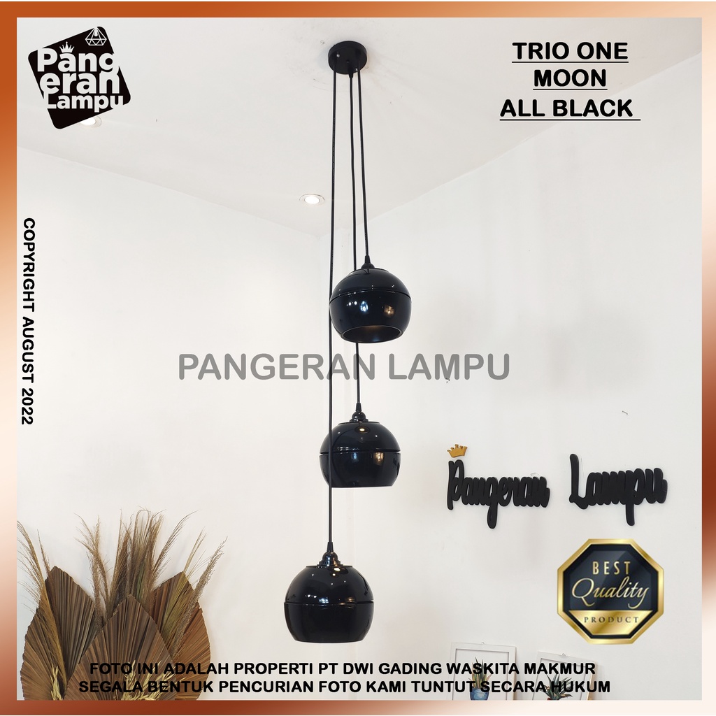 Jual Lampu Gantung / Lampu Hias / lampu Void 1 Set MOONLIGHT isi 3 one ...