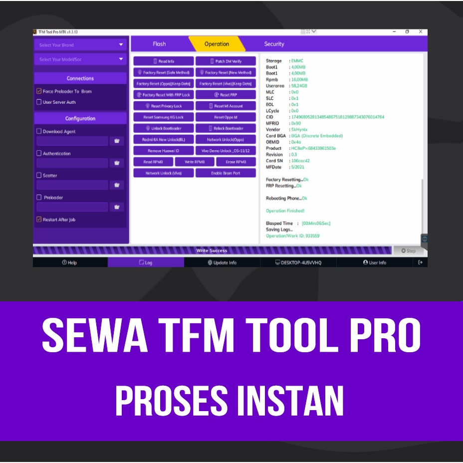 Jual SEWA TFM TOOL PRO | Shopee Indonesia