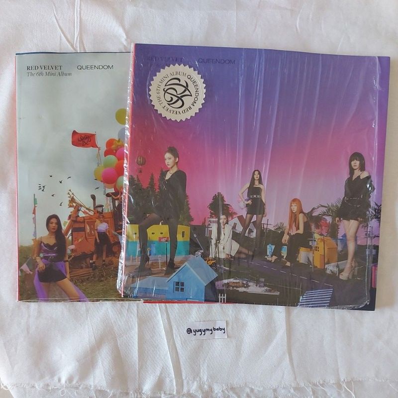 Jual RED VELVET THE 6TH MINI ALBUM QUEENDOM ALBUM ONLY | Shopee Indonesia