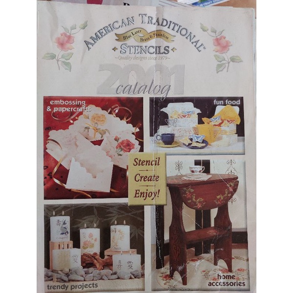 Jual American Traditional Stencils 2001 Catalog | Shopee Indonesia