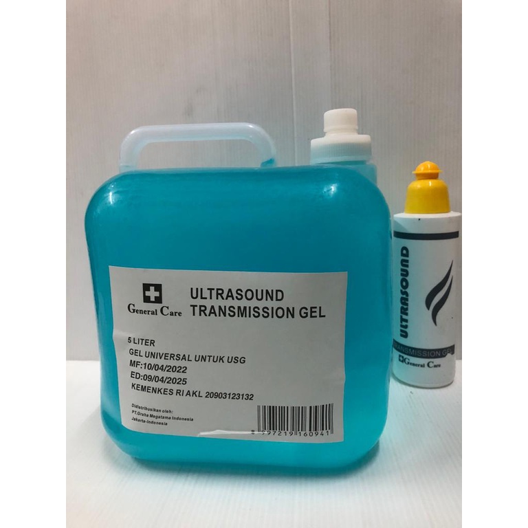 Jual General Care Ultrasound Transmission Gel USG 5 Liter | Shopee ...
