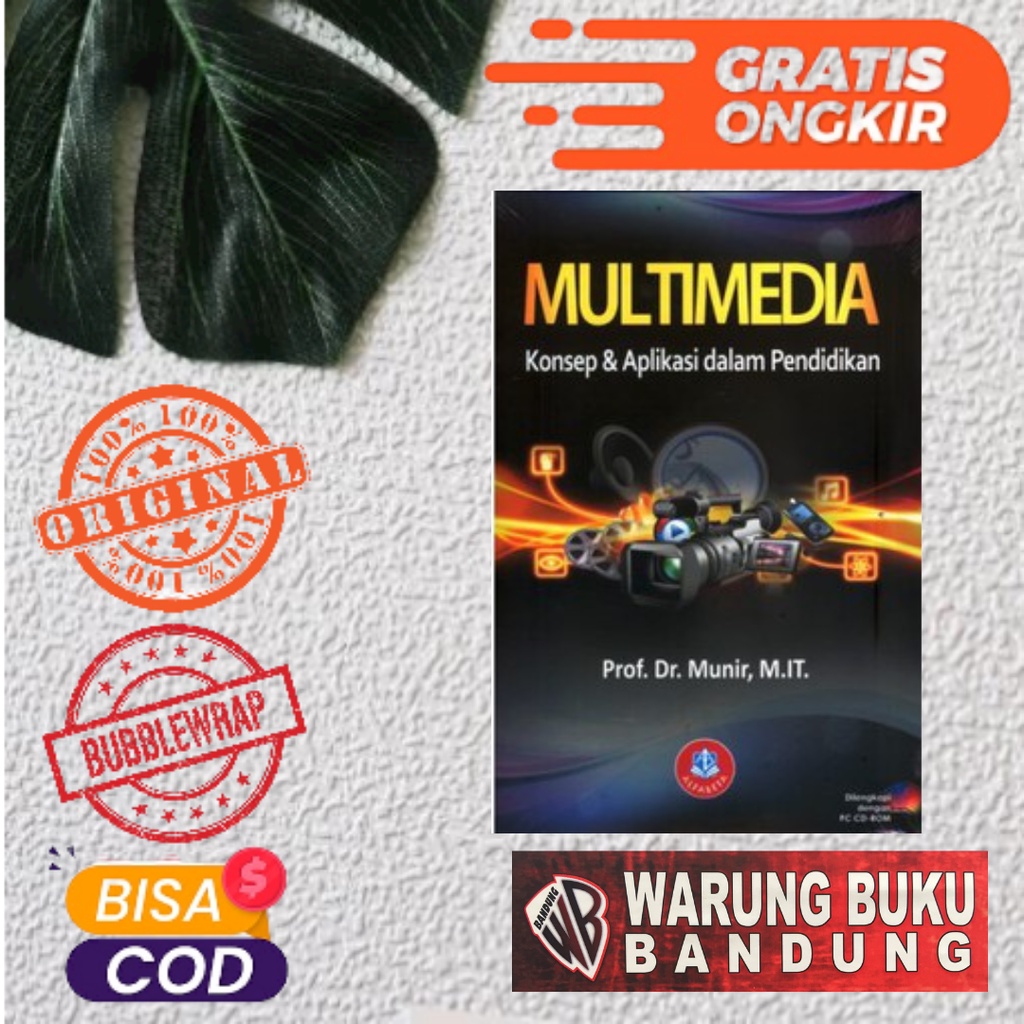 Jual Buku Multimedia Konsep dan Aplikasi Dalam Pendidikan - Prof. Dr ...