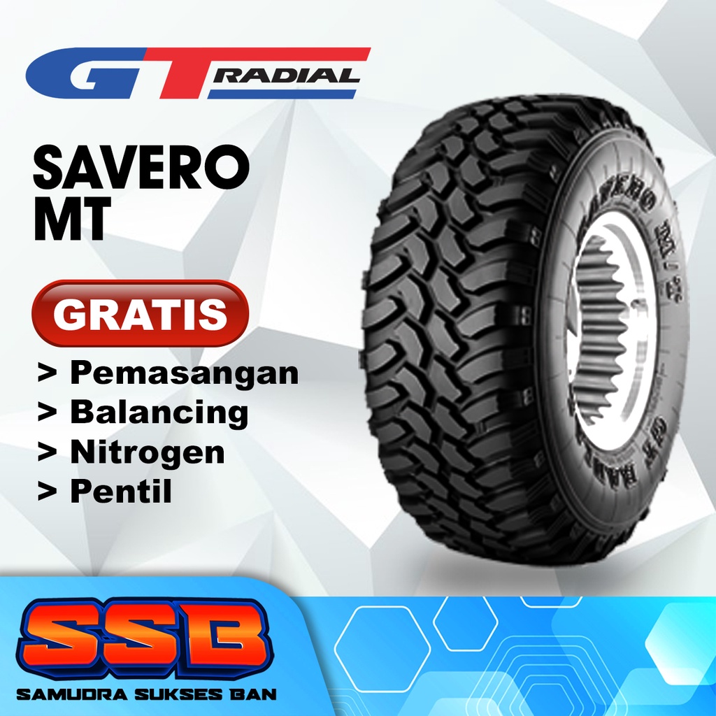 Jual Ban Mobil GT Radial LT 235 75 R15 Savero MT | Shopee Indonesia