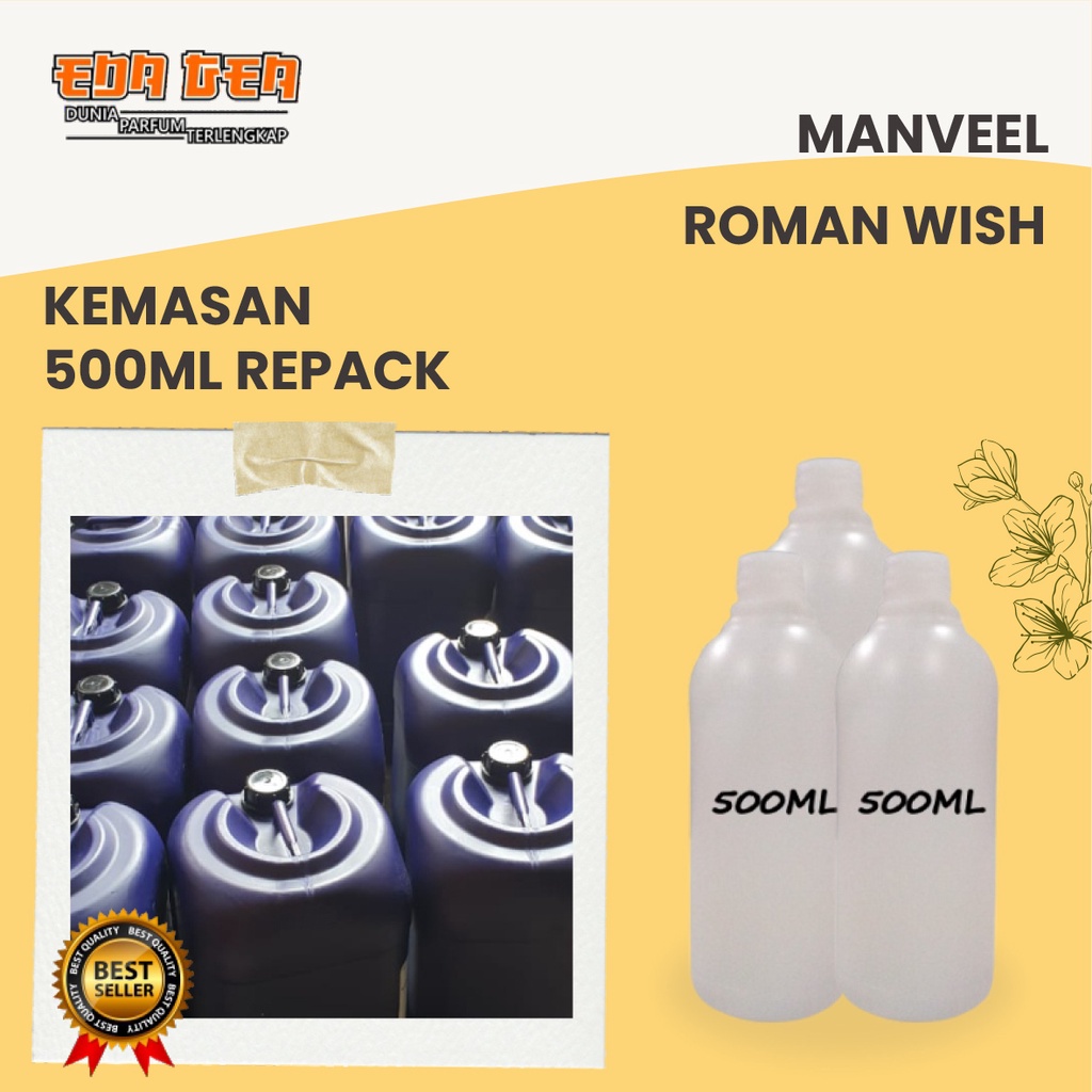 Jual BIBIT PARFUM ROMAN WISH | MANVEEL | 500ML | Shopee Indonesia