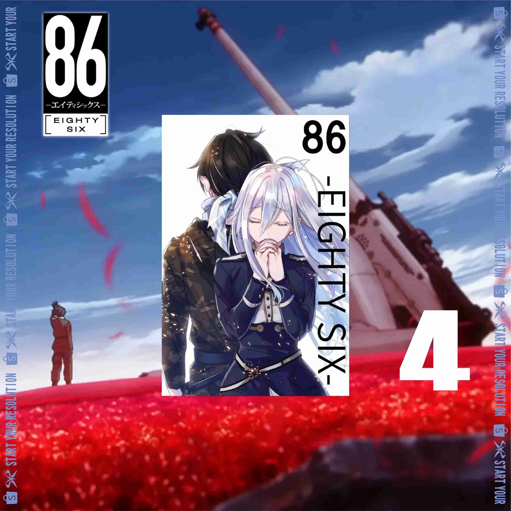 Jual Poster Anime Mecha Eighty Six / 86 / Shin / Shinei Nouzen ...