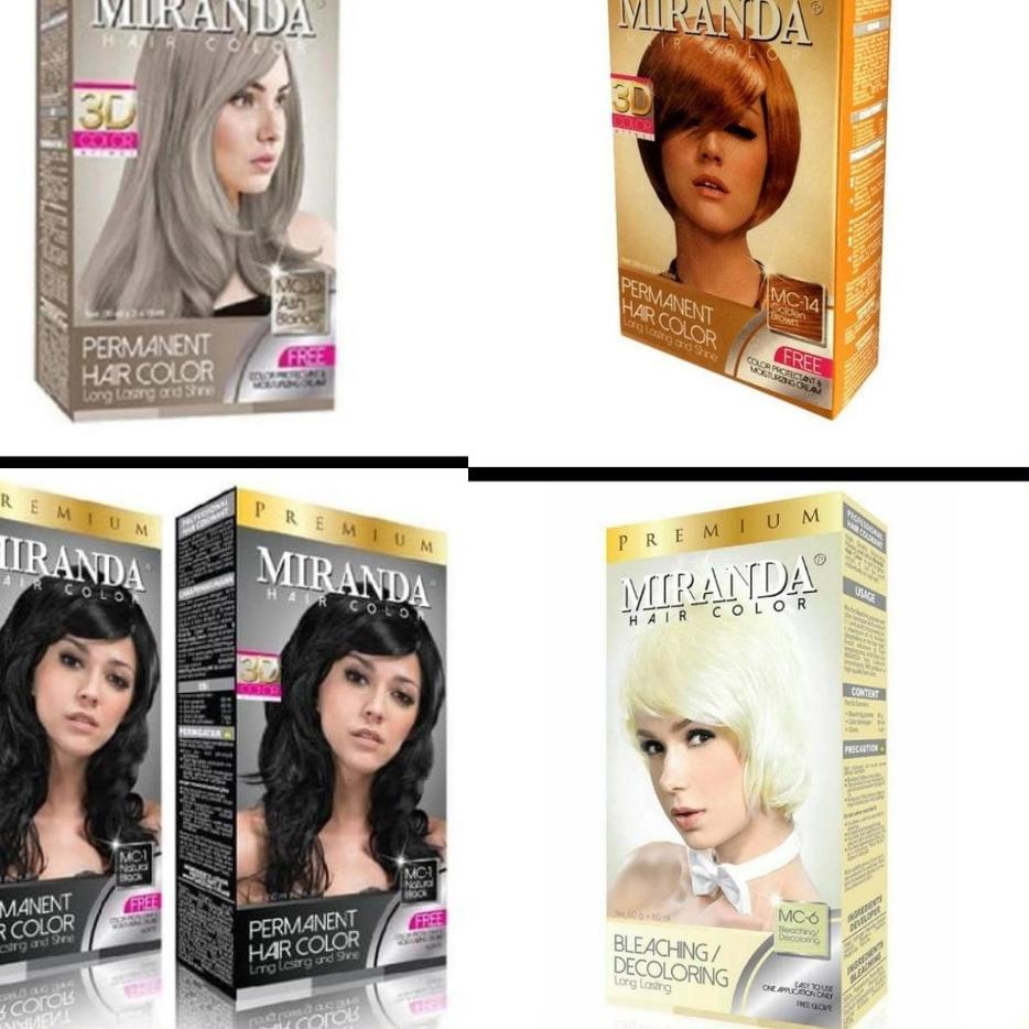 Jual Ekslusif disini--Miranda Hair Color 30ml - Semir Rambut Cat Rambut ...