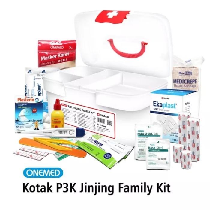Jual KOTAK P3K PLASTIK JINJING FAMILY KIT ONEMED KOTAK P3K LENGKAP ...